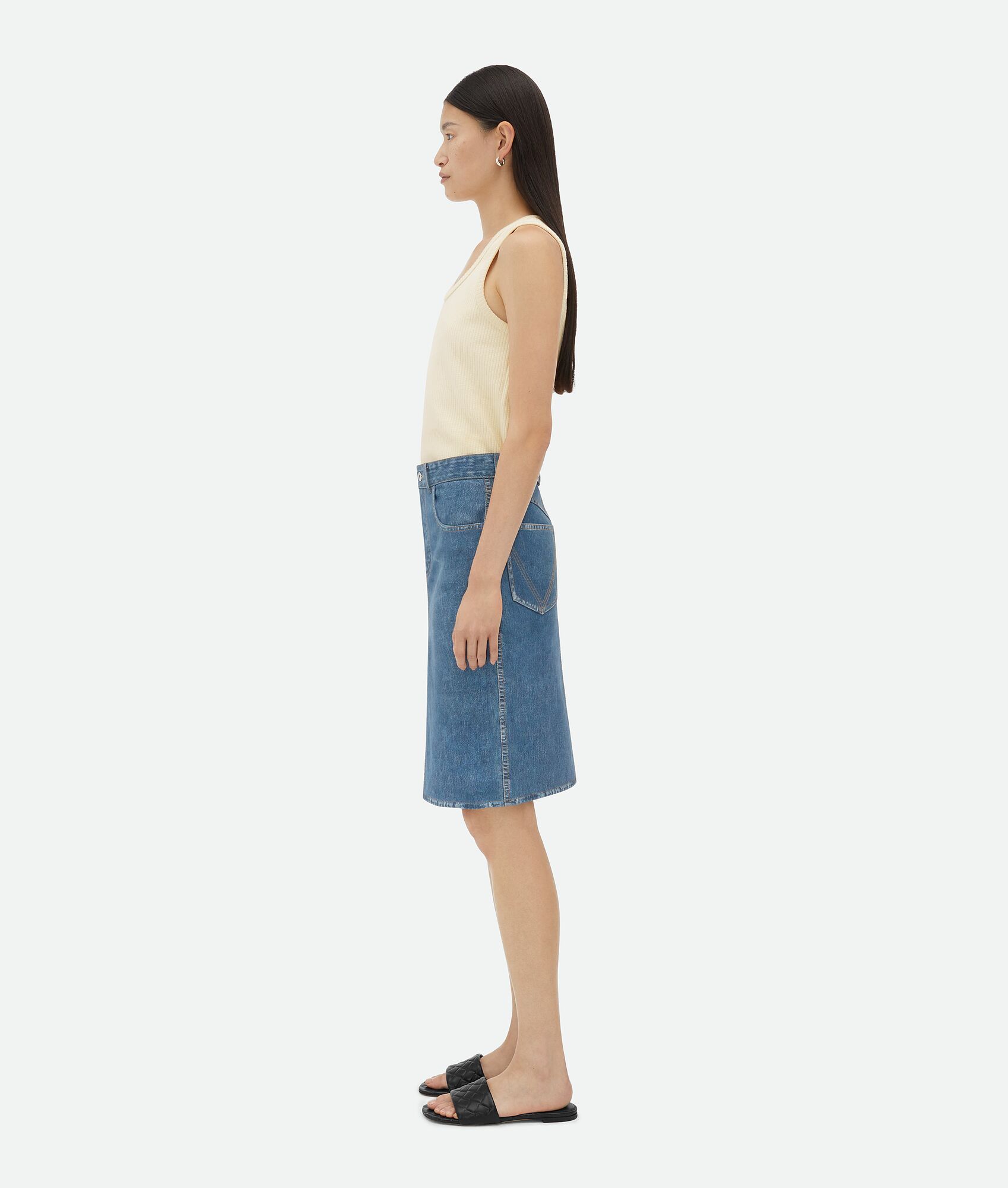 BOTTEGA VENETA Bottega Veneta Quilted Slip-On Sandals