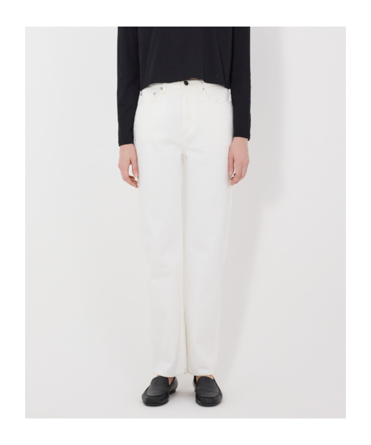 LOULOU DE SAISON LouLou de Saison High-Rise Straight Jeans