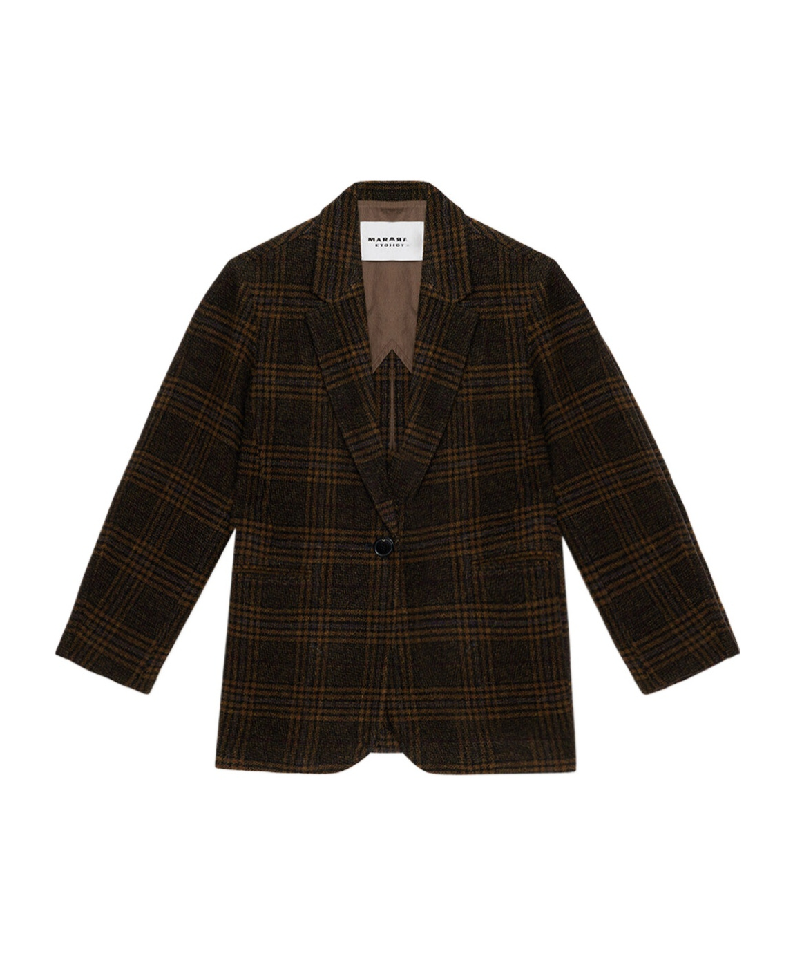 ISABEL MARANT ÉTOILE Isabel Marant Etoile Checked Double-Breasted Blazer