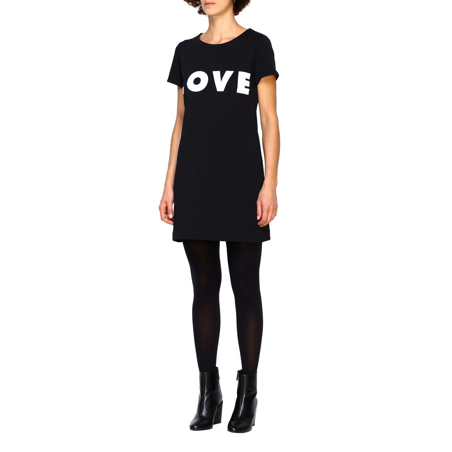 MOSCHINO Moschino T-Shirt Dress with Logo