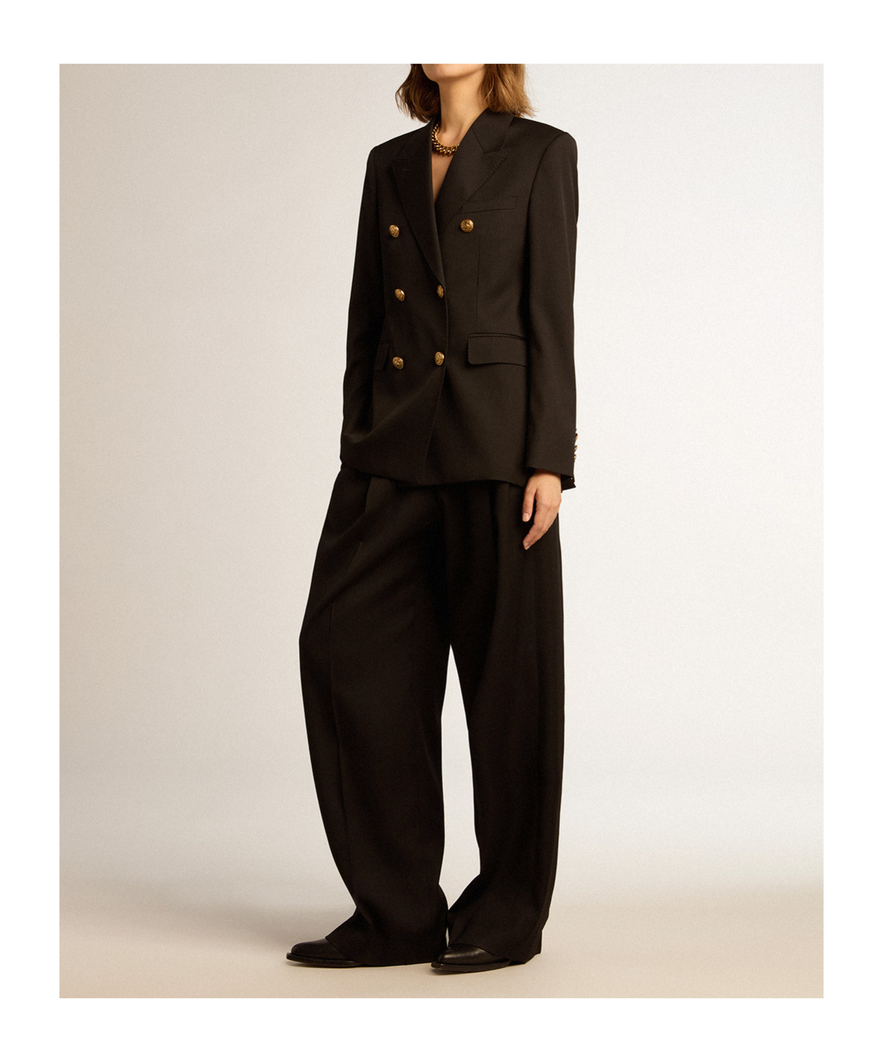 GOLDEN GOOSE Golden Goose Deluxe Brand Wide-Leg Trousers