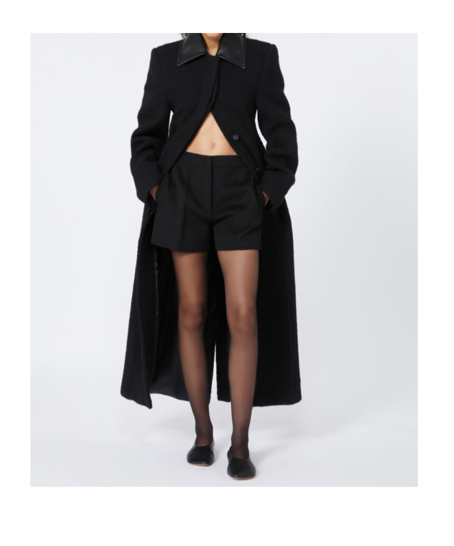 SPORTMAX Sportmax Buono Pleated Tailored Shorts