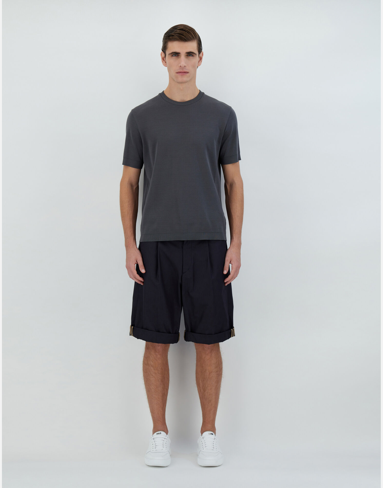 HERNO Herno Short-Sleeved Crewneck T-Shirt