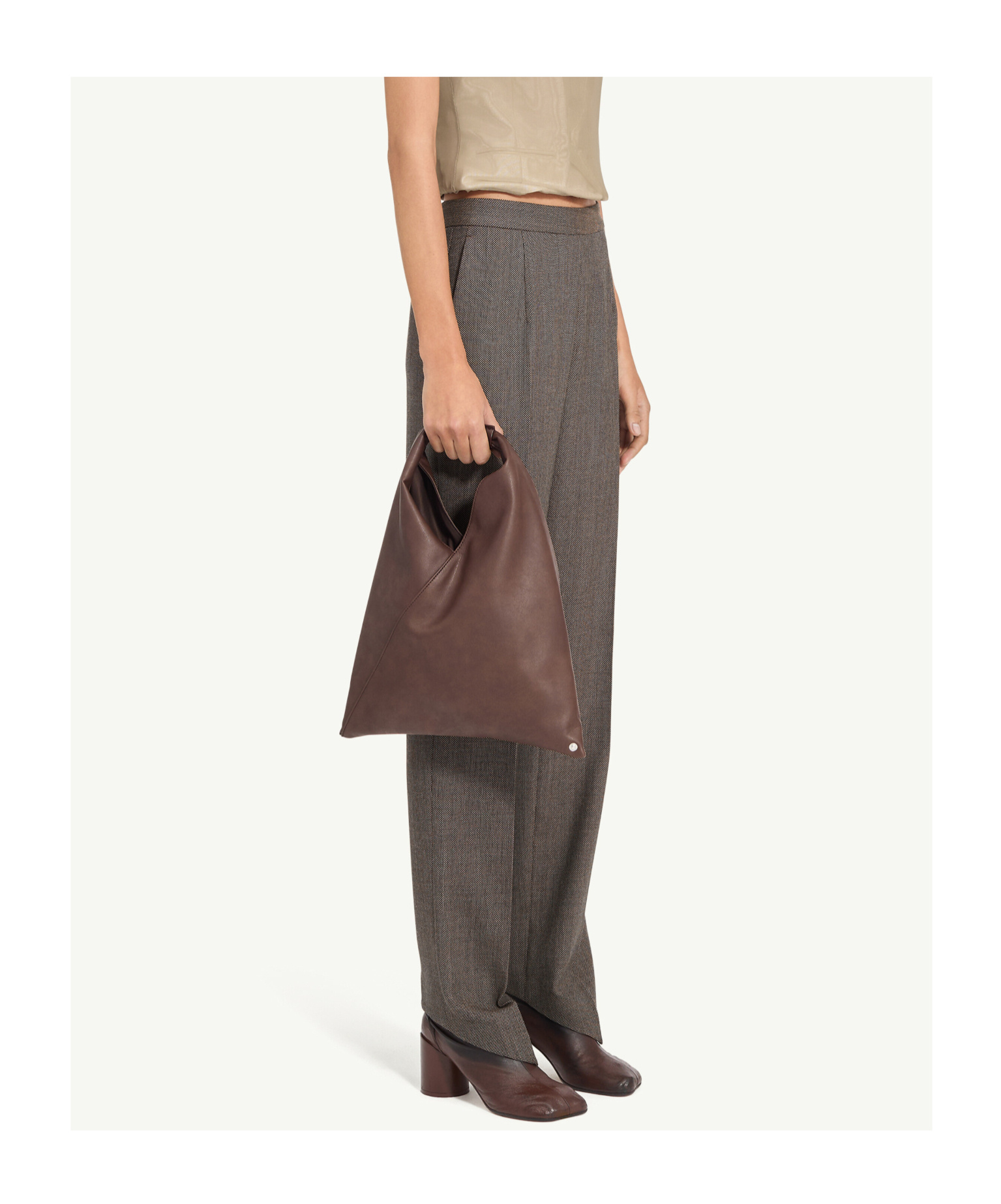 MAISON MARGIELA Mm6 Maison Margiela Light Tweed Tailored Trousers