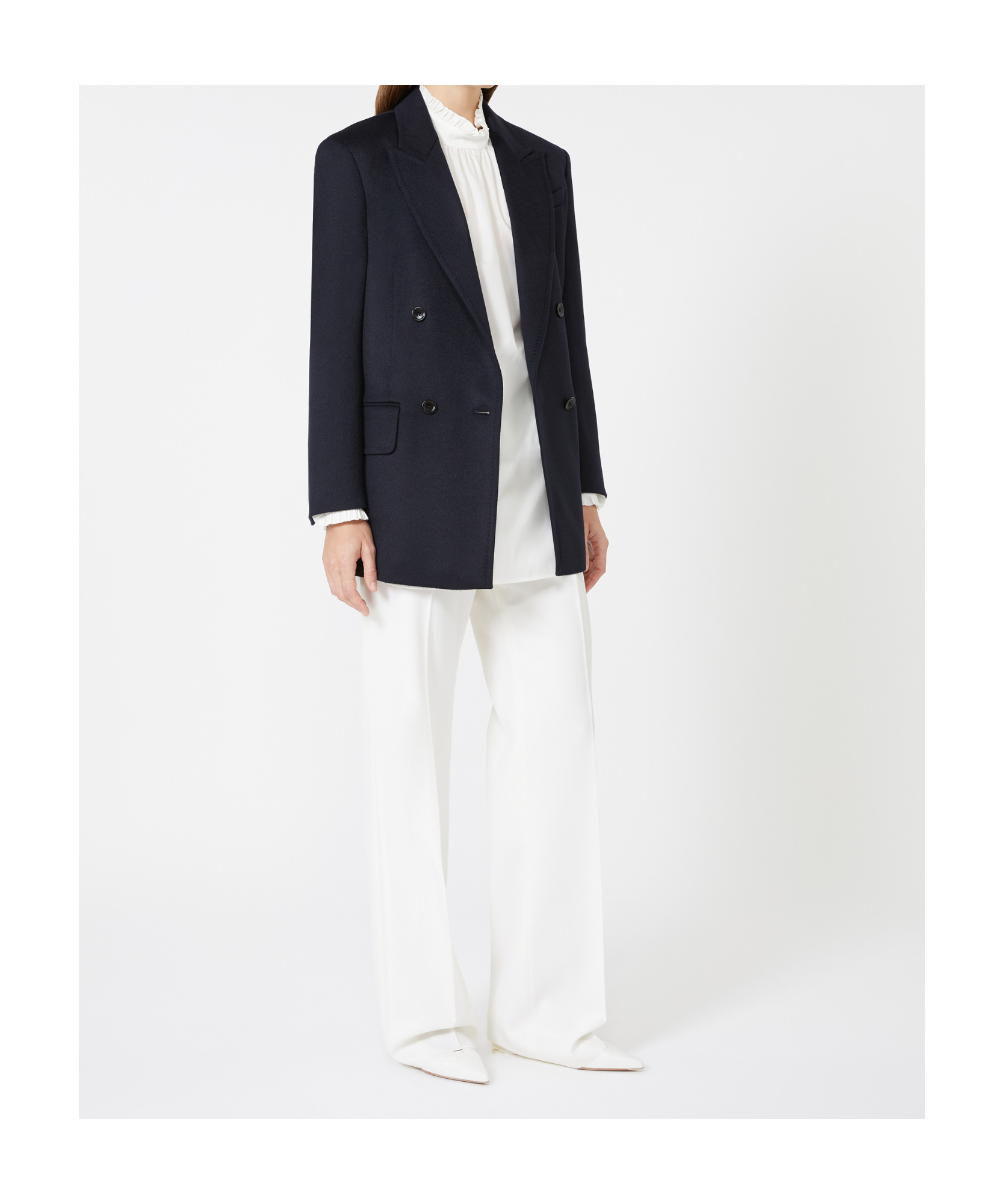 MAX MARA Max Mara Pleat Detailed Wide-Leg Trousers