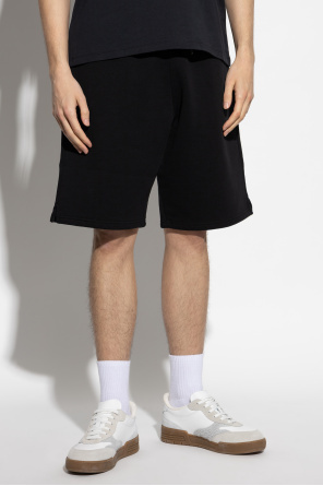 AMI Ami Paris Ami De Coeur Embroidered Shorts