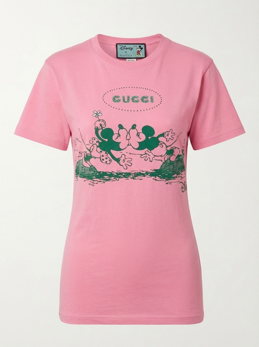 Gucci X Disney Ickey Print T-Shirt - Blue | Editorialist