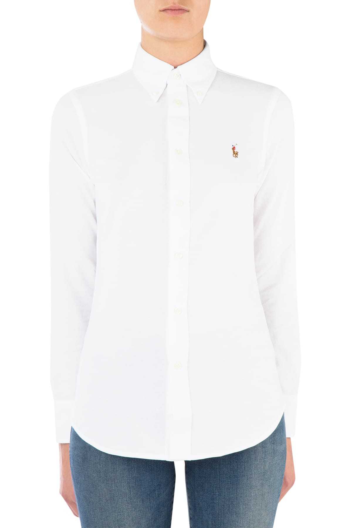 POLO RALPH LAUREN Polo Ralph Lauren Logo Embroidered Button Down Shirt
