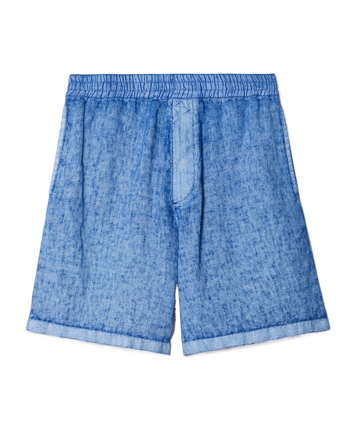 BURBERRY Burberry Equestrian Knight Motif Turn-Up Cuff Shorts