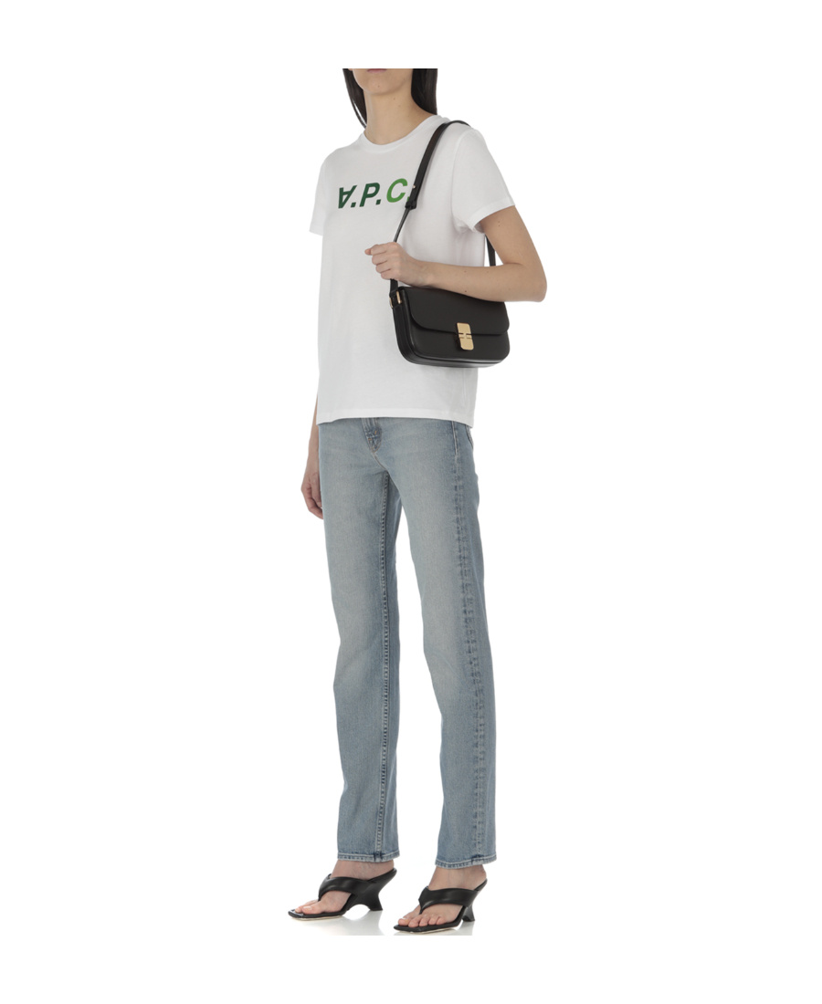 A.P.C. A.P.C. Grace Foldover Top Shoulder Bag