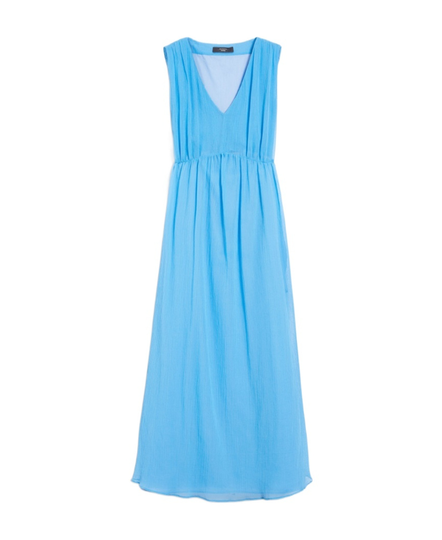 MAX MARA Weekend Max Mara Sleeveless V-Neck Crepe Dress
