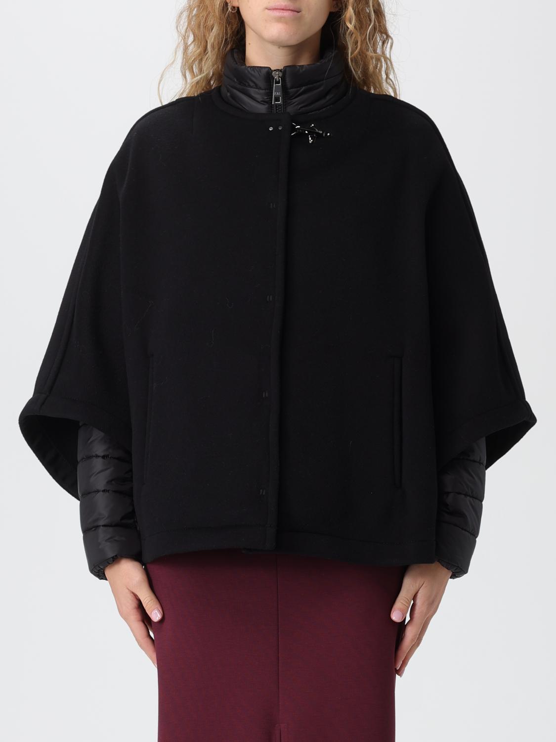 FAY Fay 3-in-1 Double-Sided Cape Coat with Removable Padded Jacket