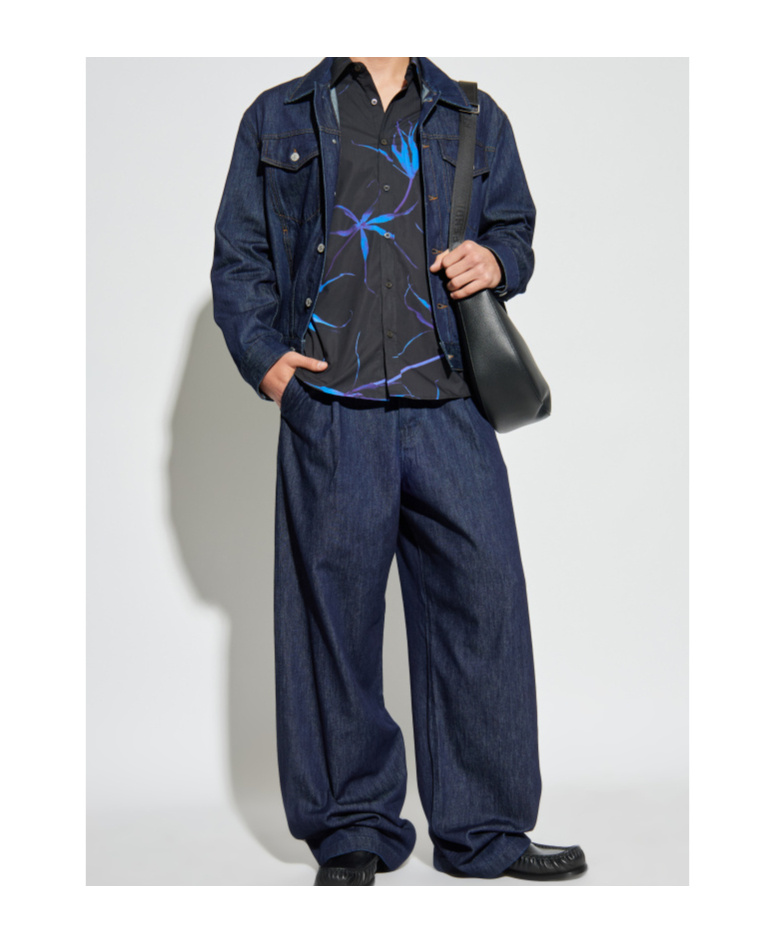DRIES VAN NOTEN Dries Van Noten Carrot Fit Denim Trousers
