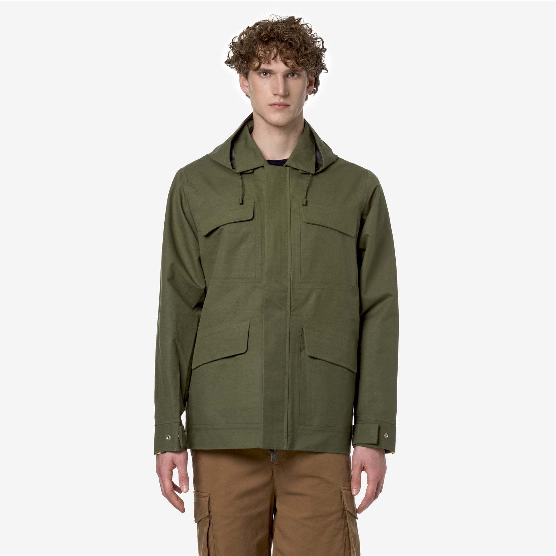 K-WAY K-Way Erhal Zip-Up Hooded Jacket