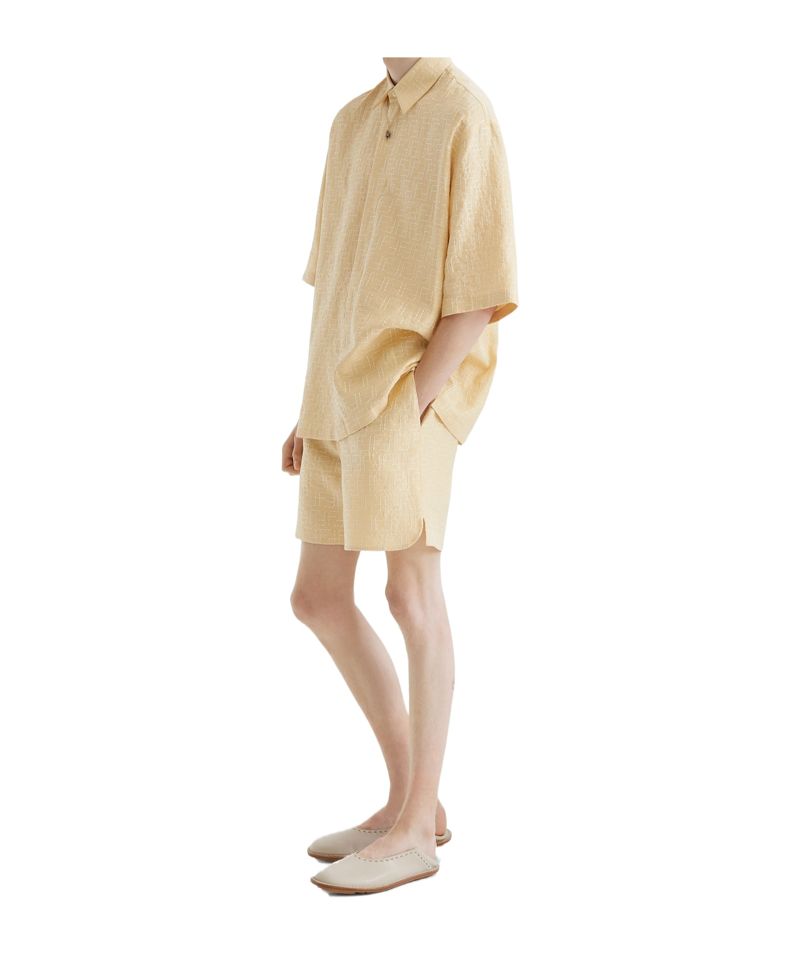 FENDI Fendi FF Jacquard Bermuda Shorts