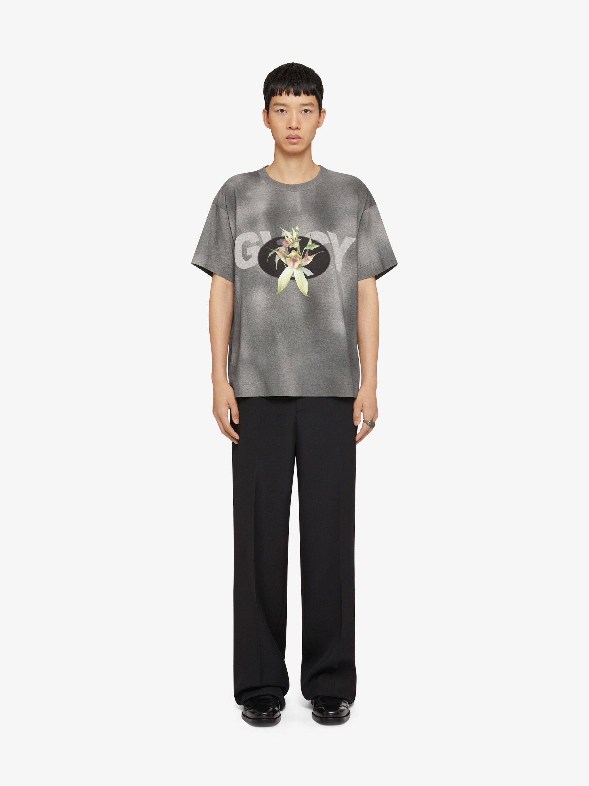GIVENCHY Givenchy Faded Effect Crewneck T-Shirt