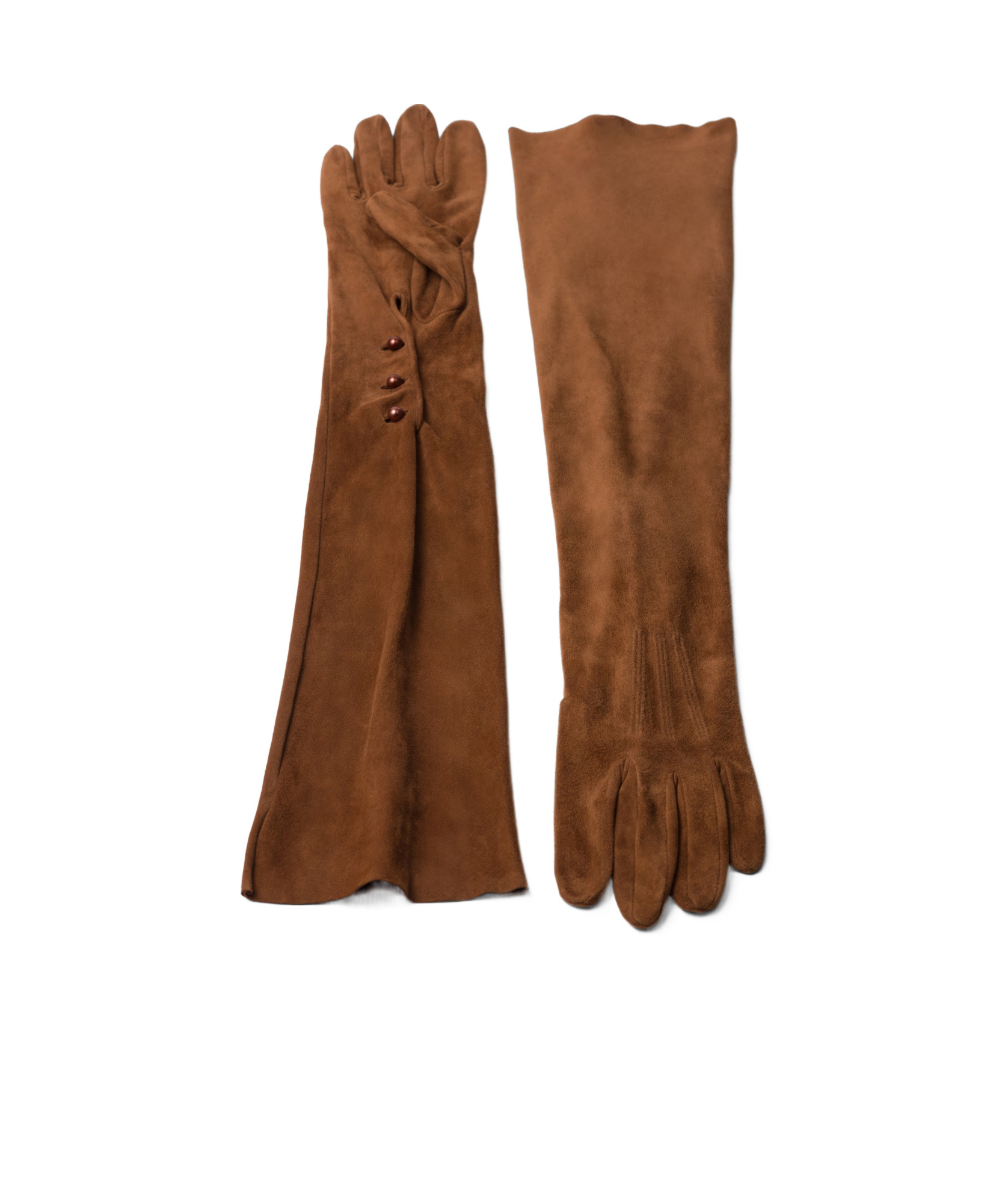 Vaquera Four Finger Leather Glove - Black | Editorialist