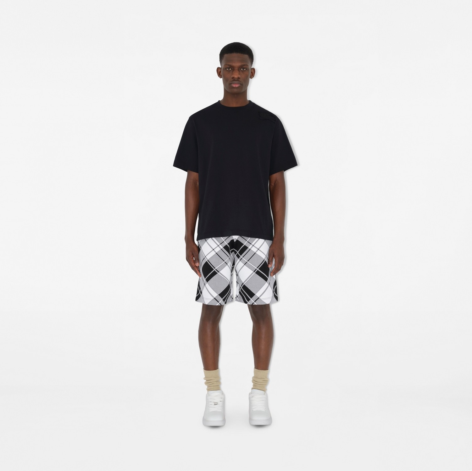 BURBERRY Burberry Check Print Bermuda Shorts