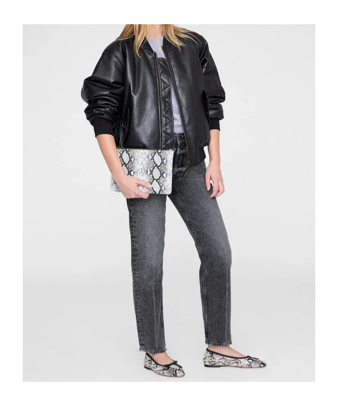 ANINE BING Anine Bing Elly Zip Clutch Bag