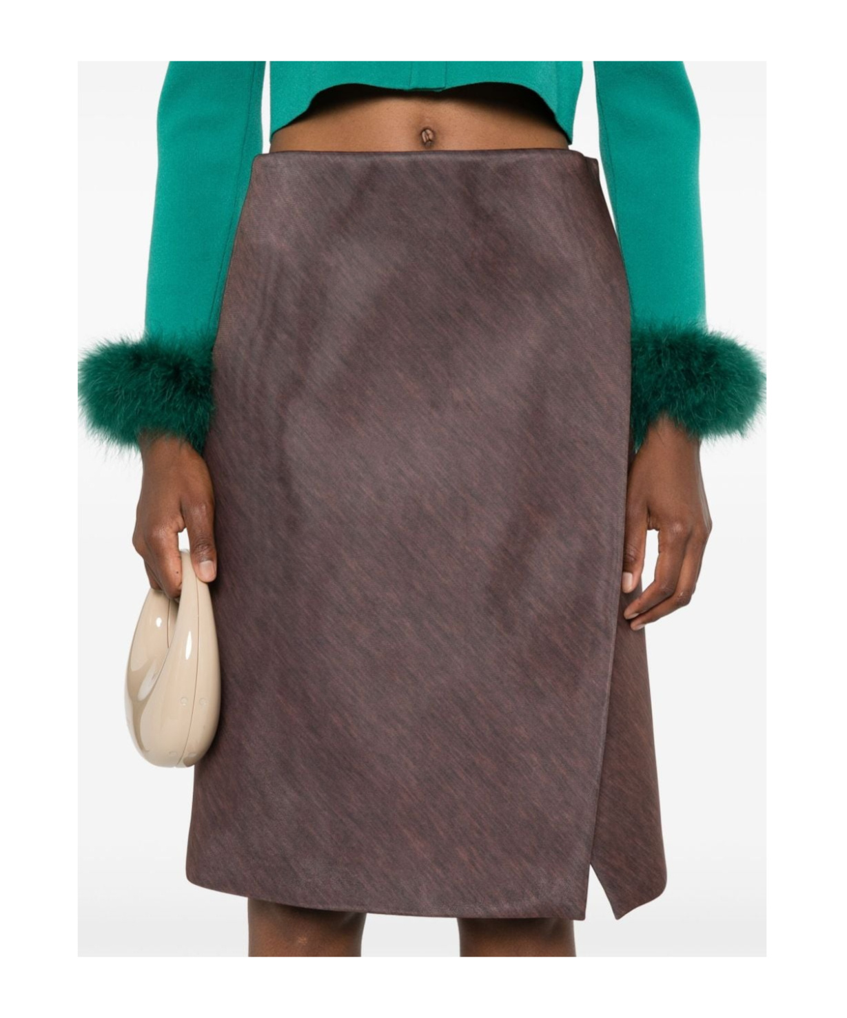 PHILOSOPHY DI LORENZO SERAFINI Philosophy Di Lorenzo Serafini Wrap Skirt