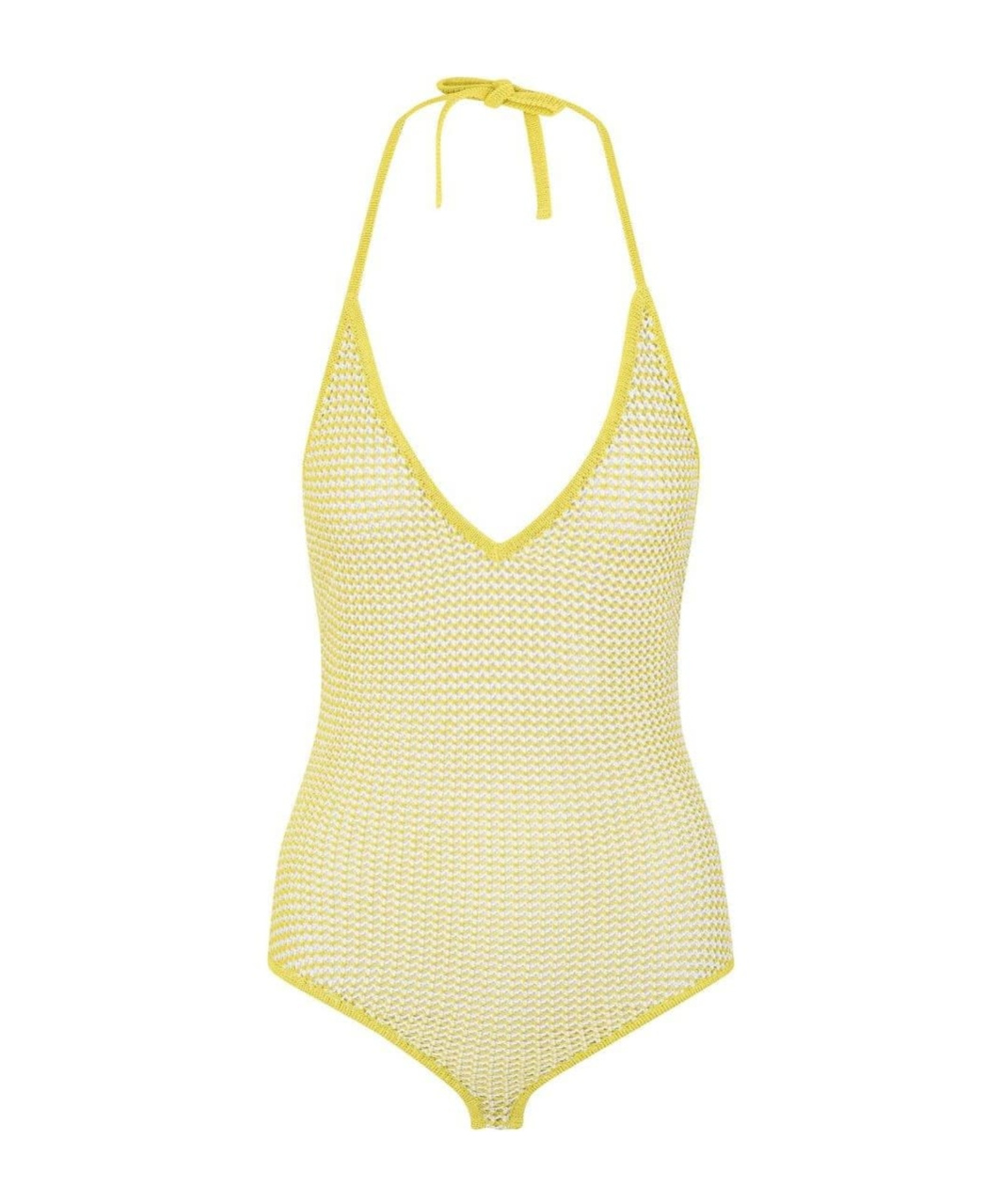 BOTTEGA VENETA Bottega Veneta Halterneck Mesh Bodysuit