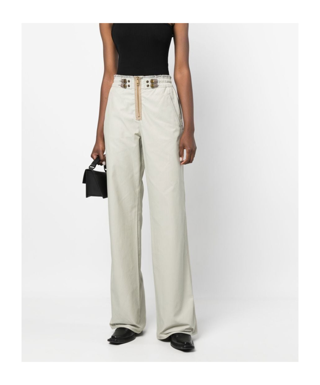 DIESEL® Diesel High-Waisted Flared Trousers