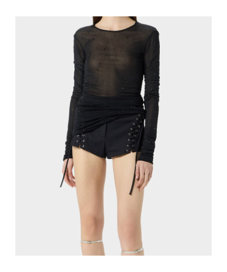 BLUMARINE Blumarine Embellished Crewneck T-shirt
