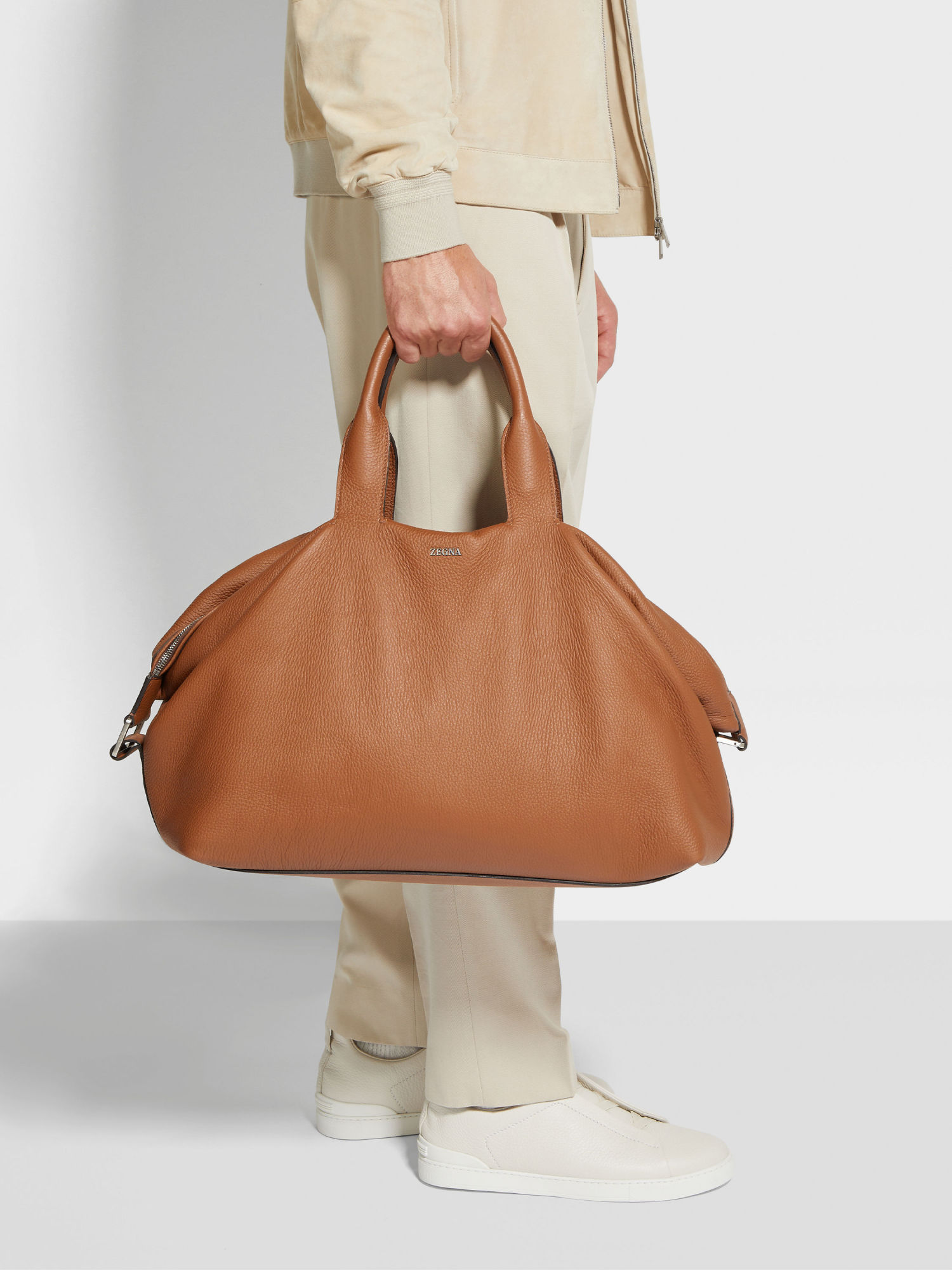 ZEGNA Zegna Deerskin Holdall