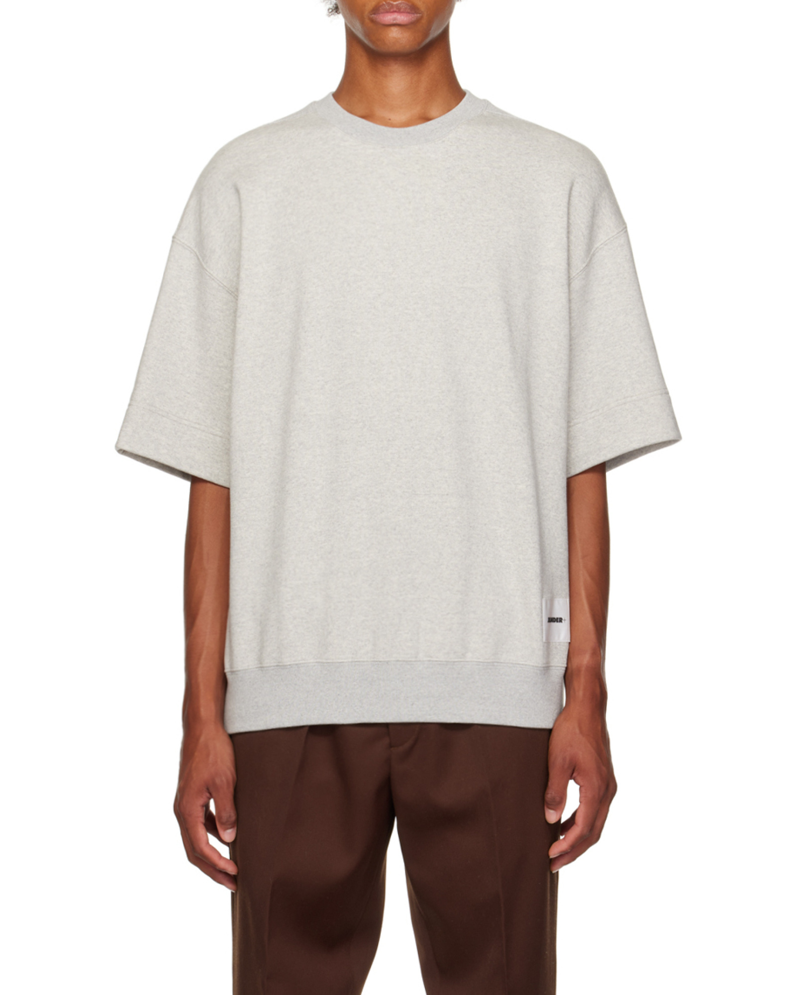 JIL SANDER Jil Sander Logo Patch Short-Sleeved T-Shirt