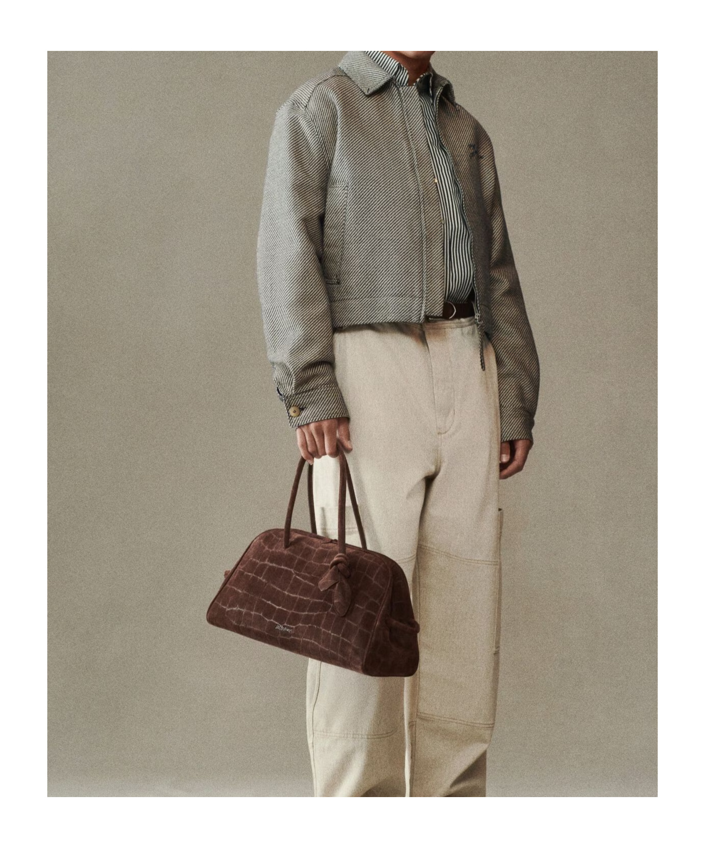 JACQUEMUS Jacquemus The Turismo Soft Bowling Bag