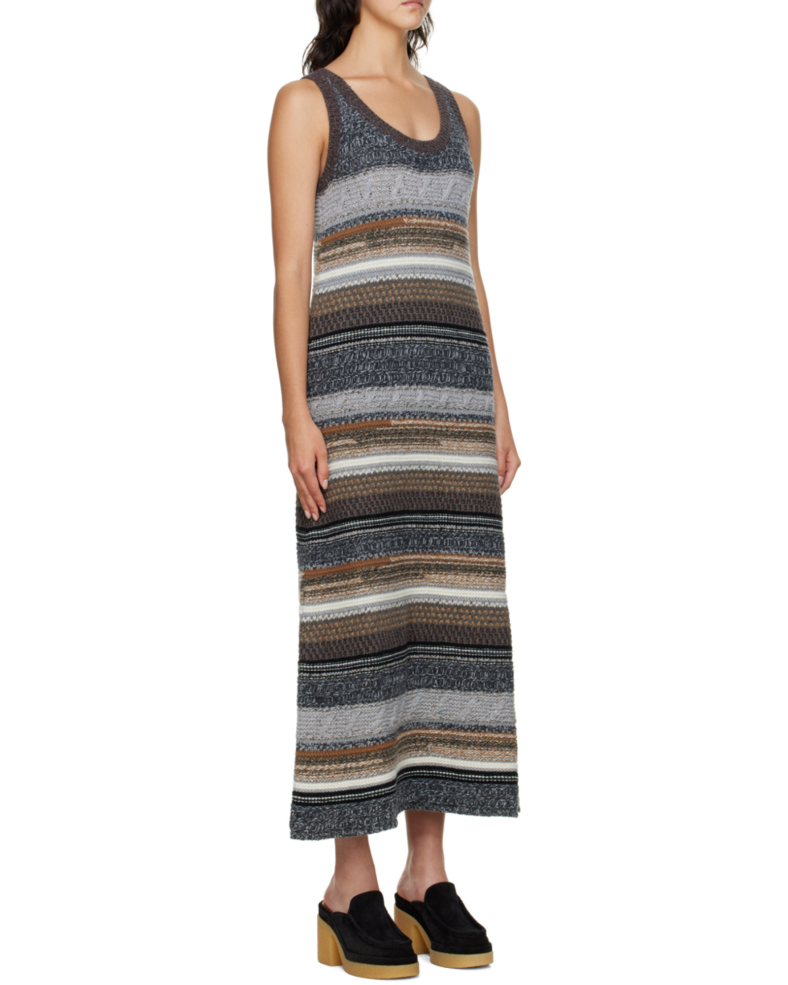 baby blue knit dress Twist Knit Long Sleeves Bodycon Mini Sweater Dress, Blue / L