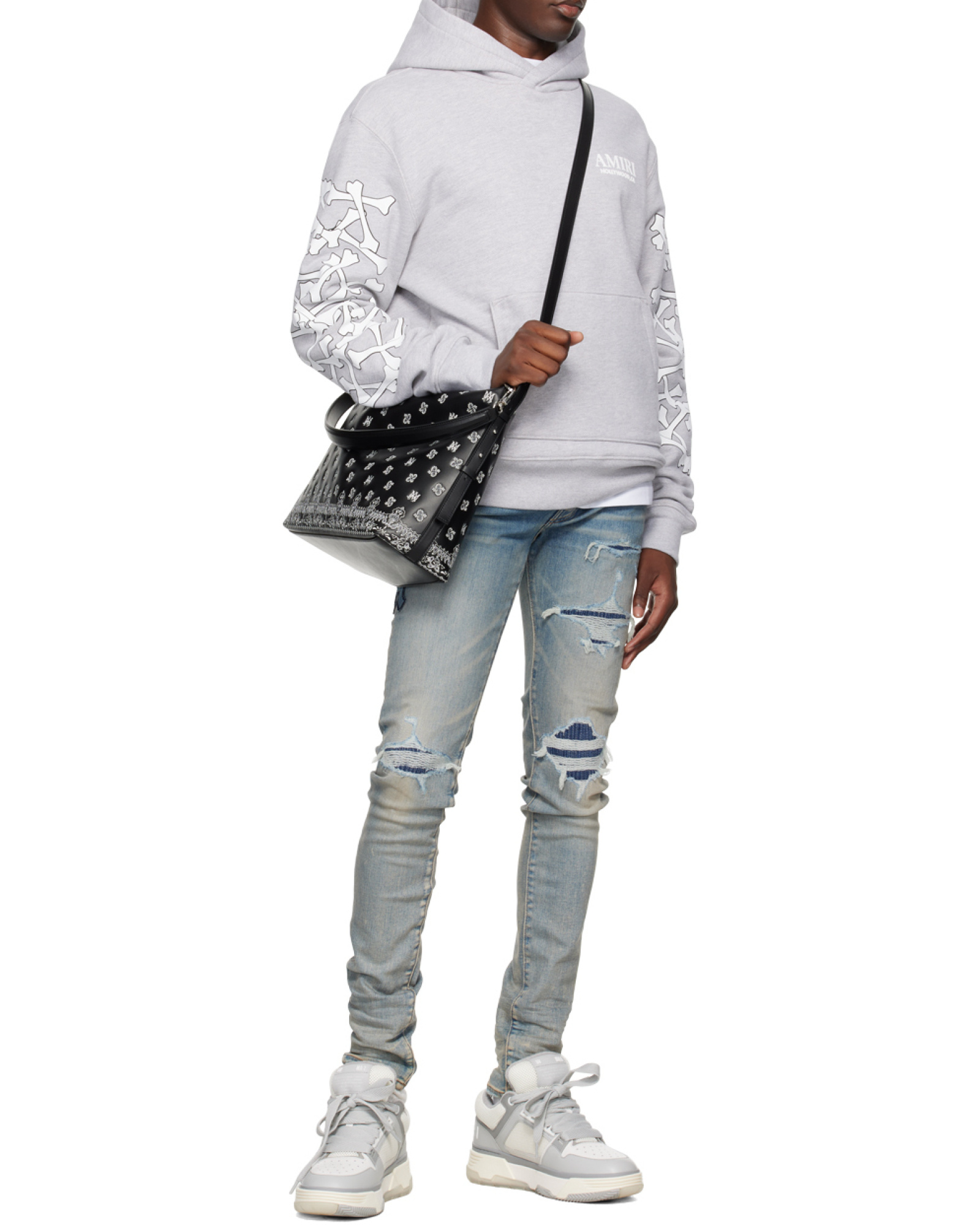 AMIRI Amiri MA-1 Lace-Up Sneakers