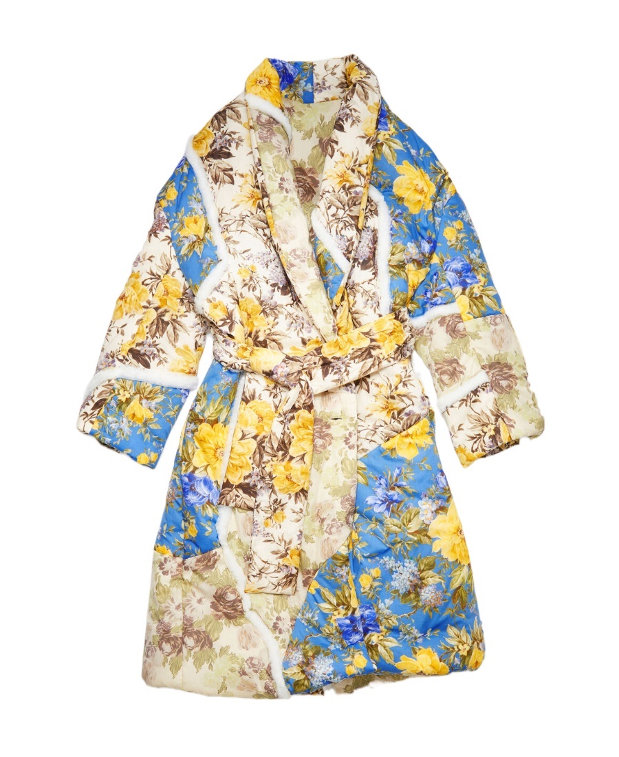 ACNE STUDIOS Acne Studios Floral Print Padded Coat