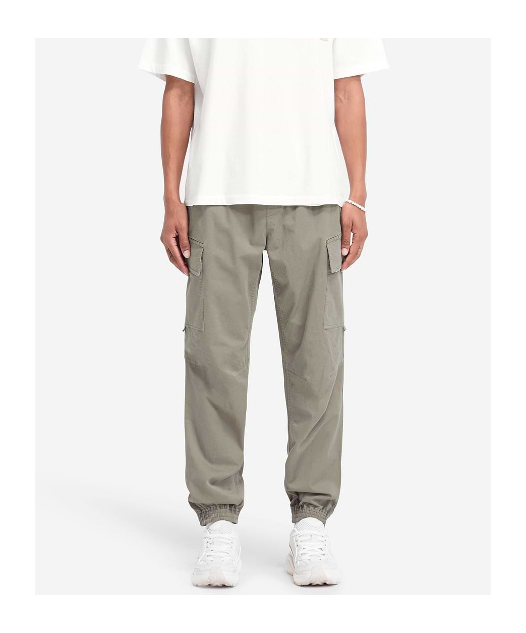 REPRESENT Represent Elasticated Cargo Pants with Metal Bar Logo