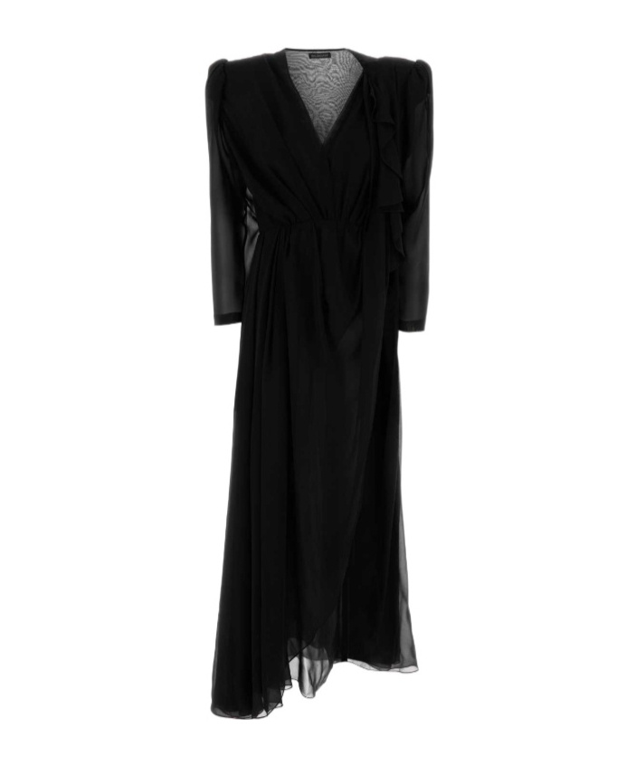 Bhldn Juliette Sleeveless V-Neck Chiffon Maxi Dress In Blue - 30% Off |  Editorialist