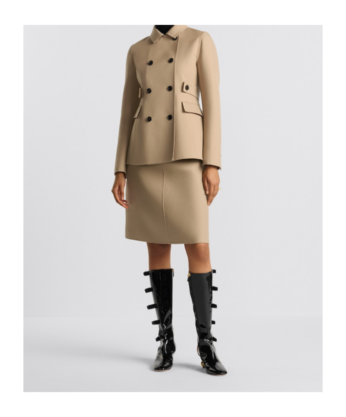 DIOR Dior Wool Straight Skirt