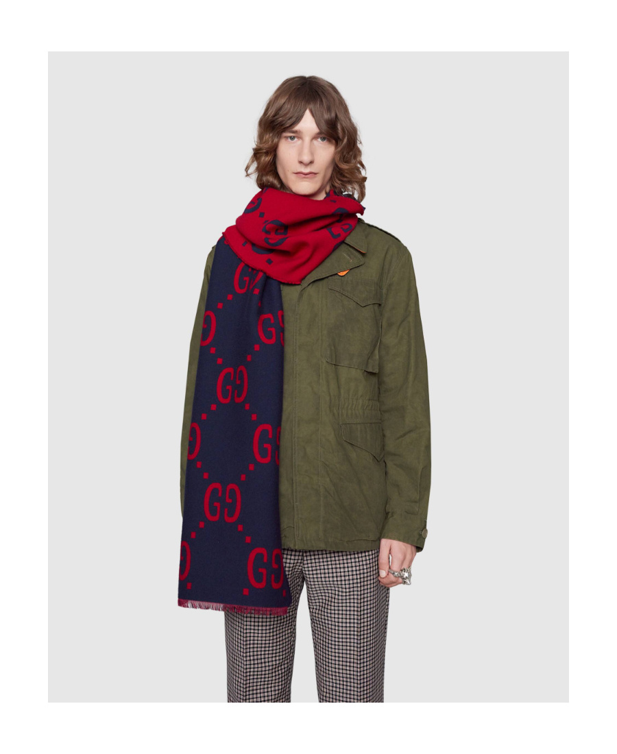 GUCCI Gucci GG Jacquard Scarf