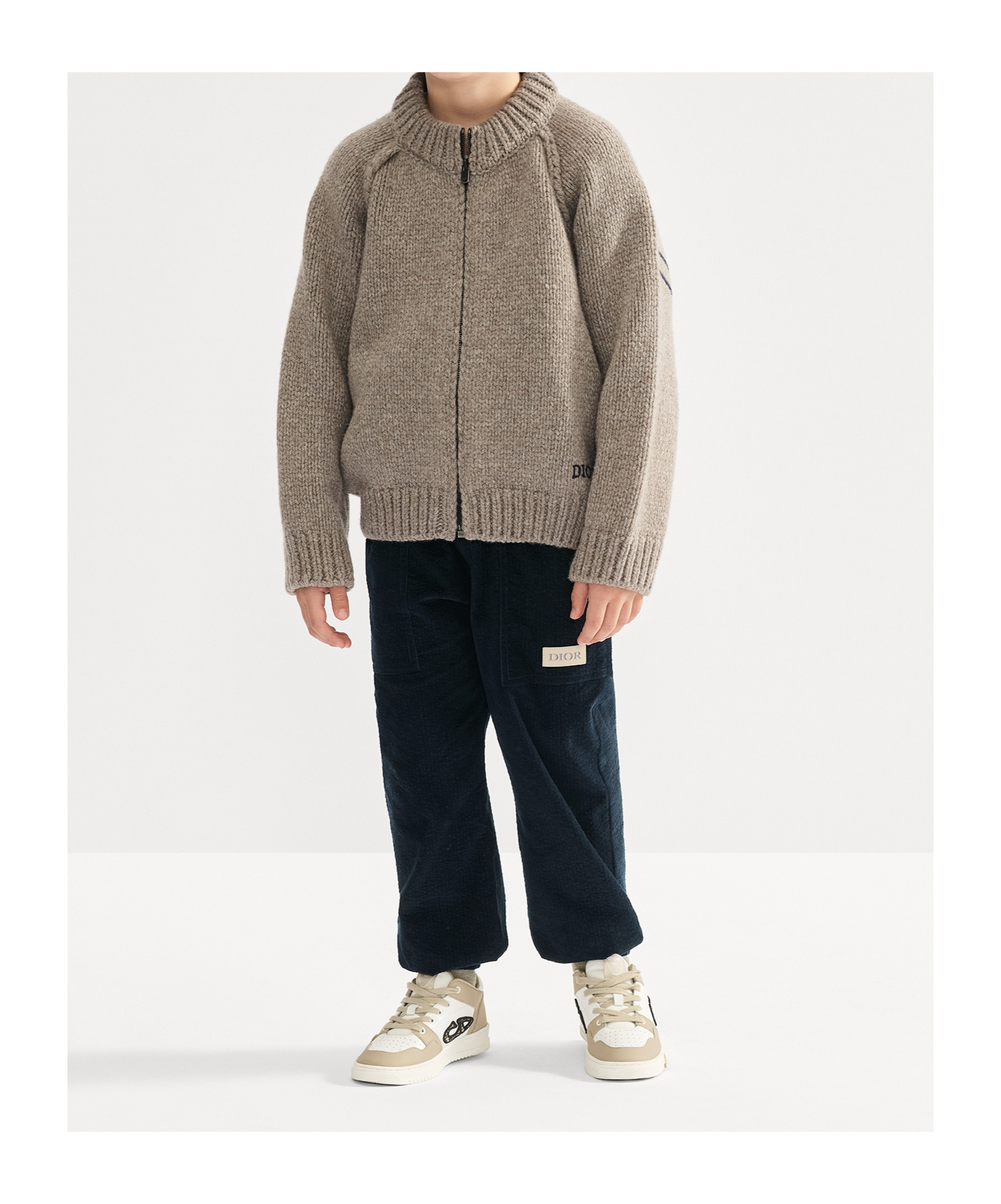 DIOR Dior Elastic Waist Casual Pants with Logo Detail