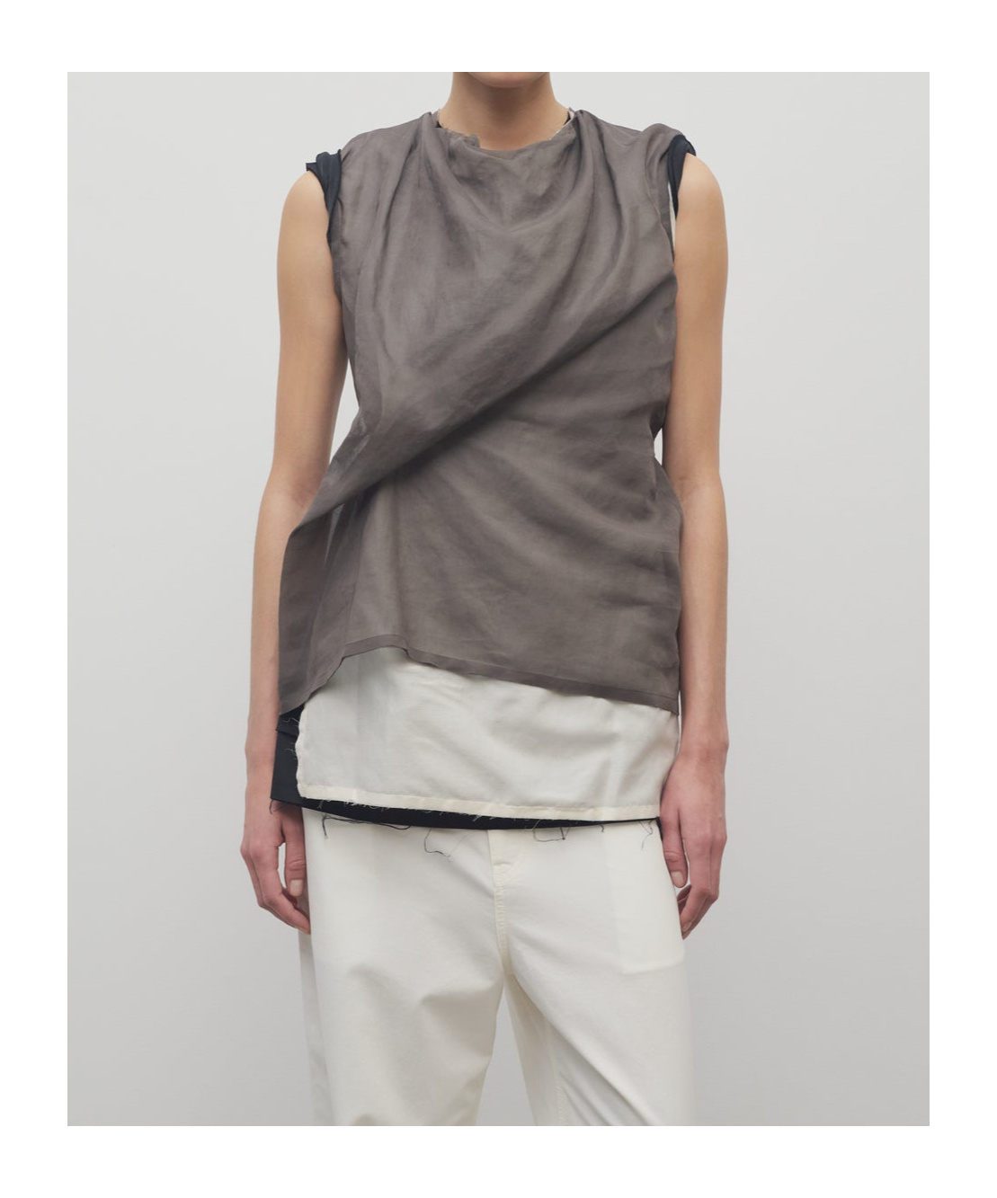 THE ROW The Row Inawa Cap-Sleeved Top