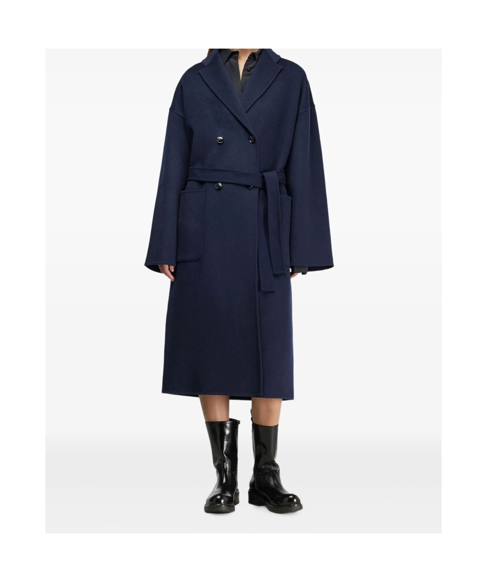 SEMICOUTURE Semicouture Double Breasted Belted Coat