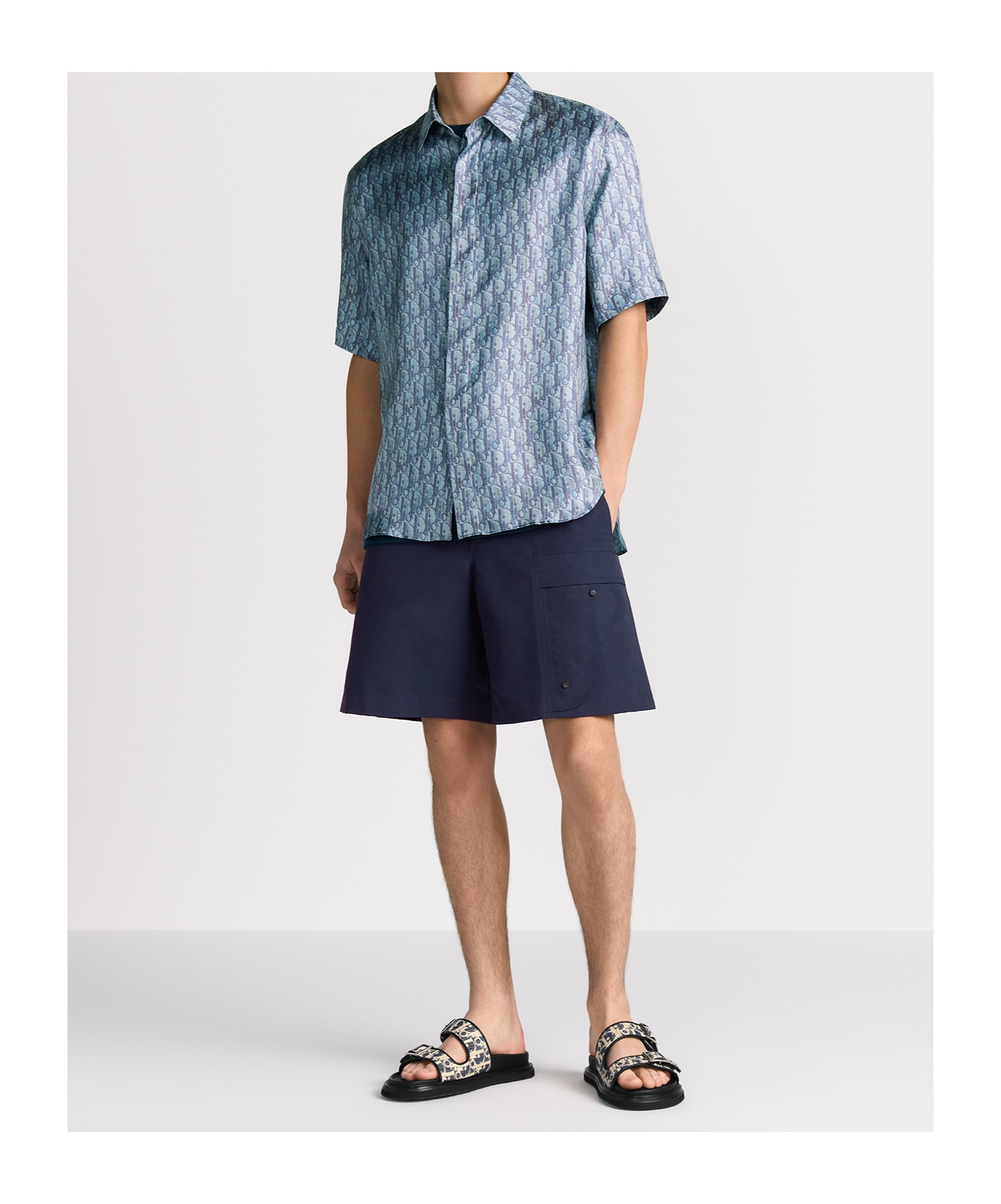 DIOR Dior Homme Short-Sleeved Button-Up Shirt