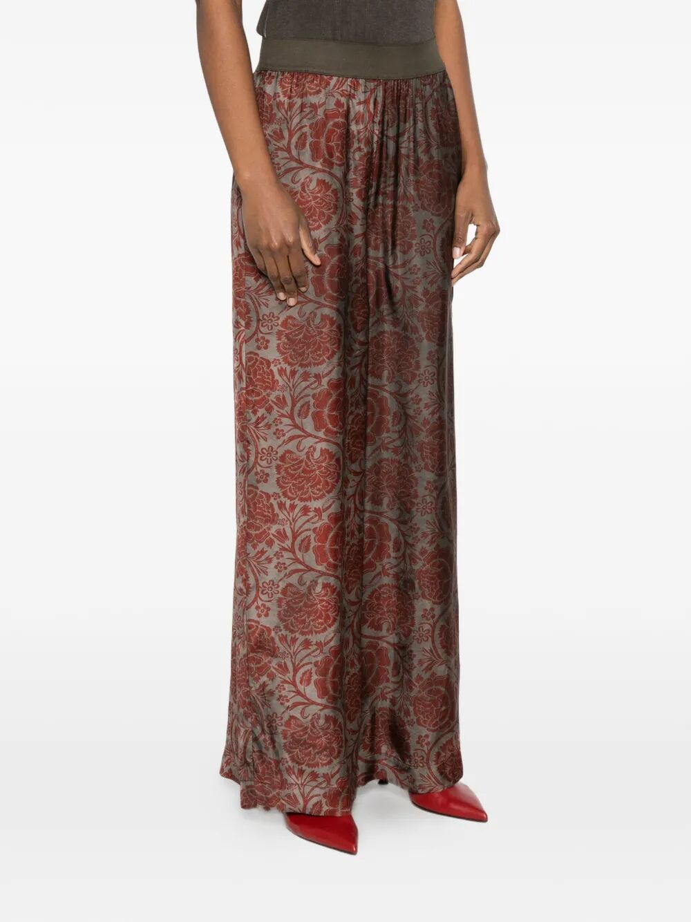 UMA WANG Uma Wang "Pansy" Wide-Leg Trousers