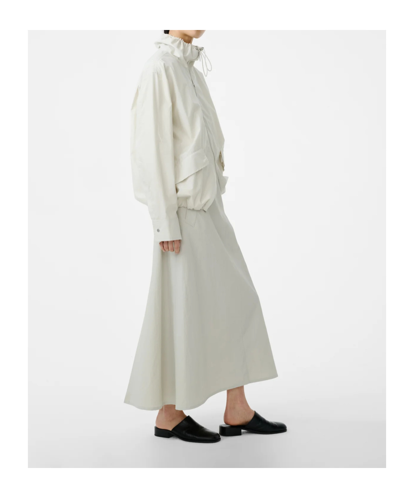 STUDIO NICHOLSON STUDIO NICHOLSON Lismore Drawstring Collar Jacket