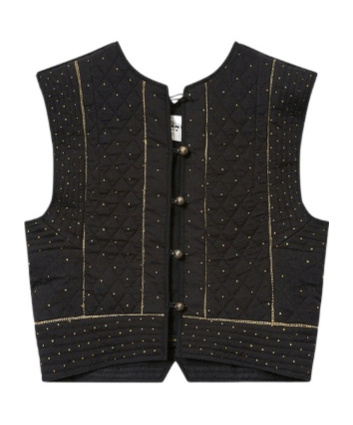 ISABEL MARANT ÉTOILE Isabel Marant Etoile Quilted Studded Vest