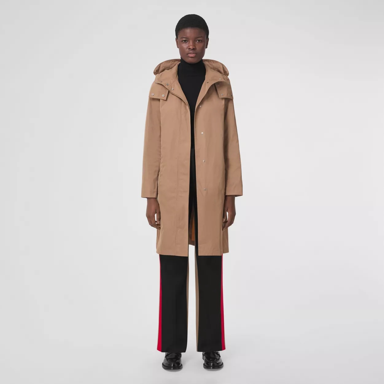 BURBERRY Burberry Detachable Hood Car Coat