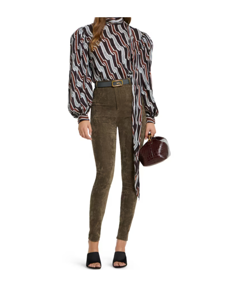 GUCCI Gucci Stretch Velvet Leggings