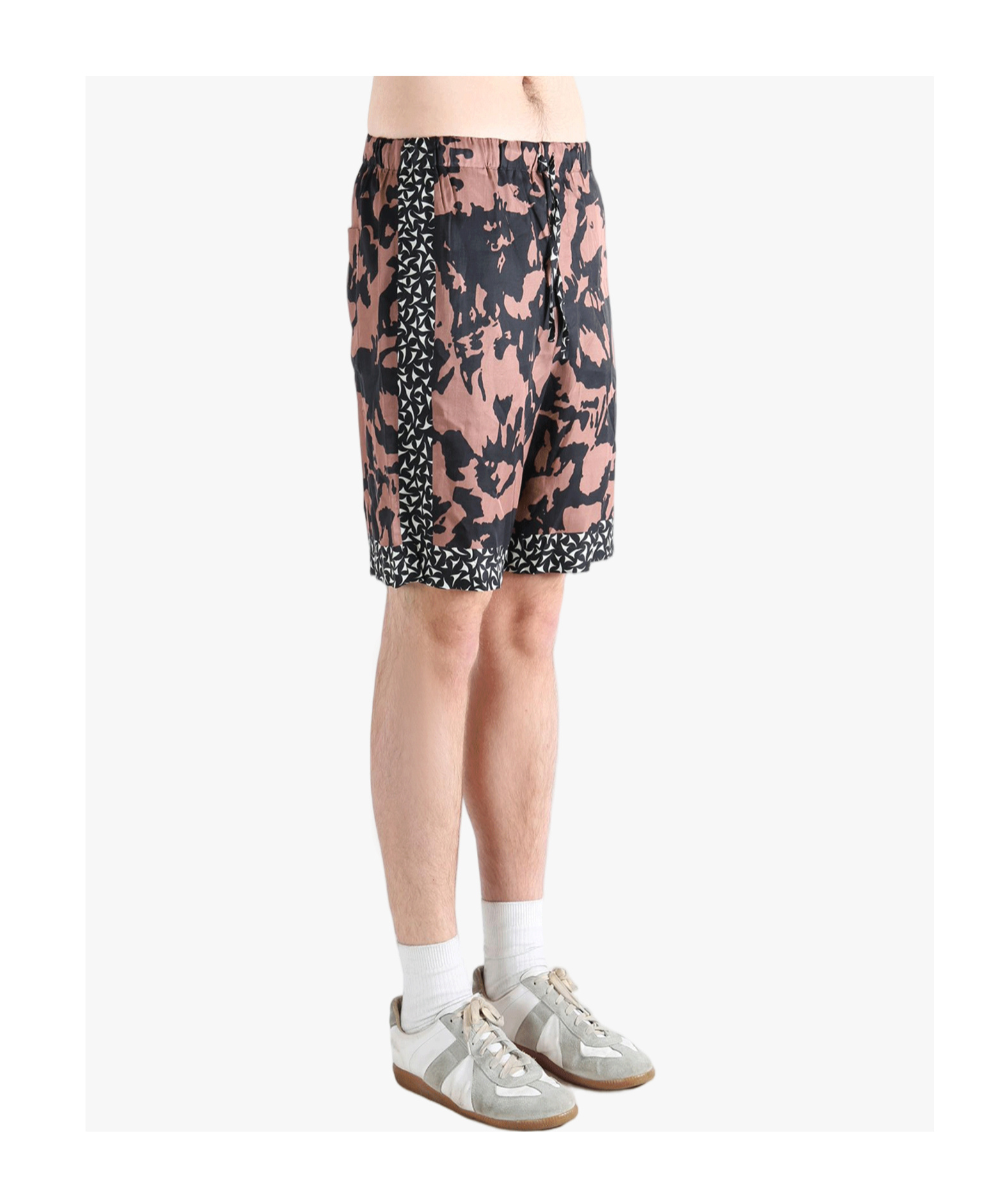 DRIES VAN NOTEN Dries Van Noten All-Over Patterned Drawstring Swim Shorts