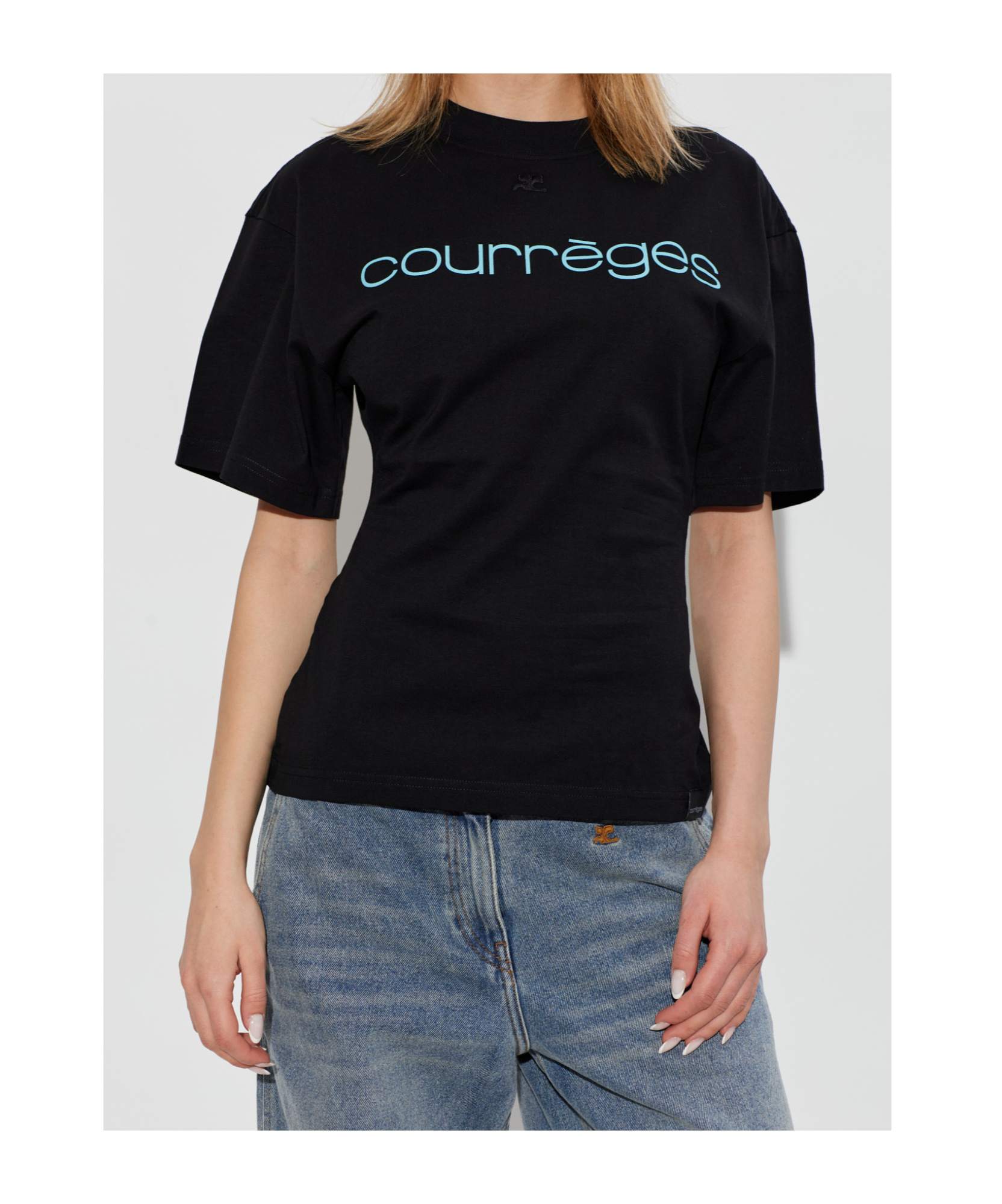 COURREGES Courreges Short Sleeve T-Shirt