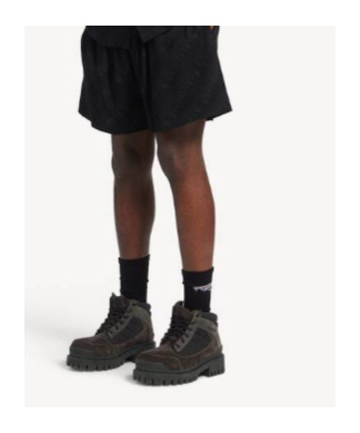 BALENCIAGA Balenciaga Low Combat Lace-Up Boots