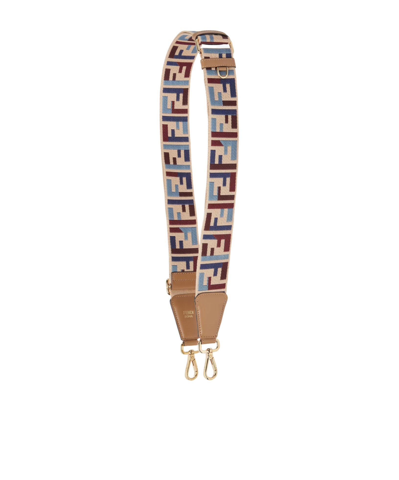 FENDI Fendi FF Jacquard Shoulder Strap